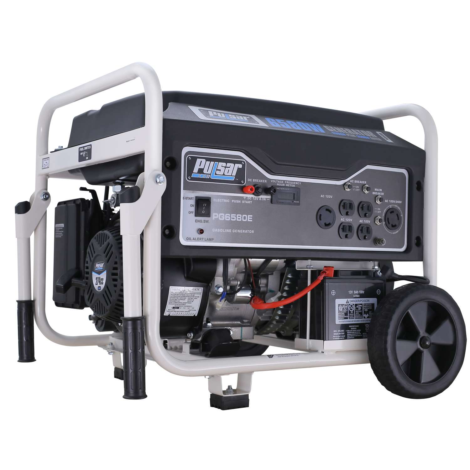 Pulsar 5500 W 120/240 V Gasoline Portable Generator - Ace Hardware