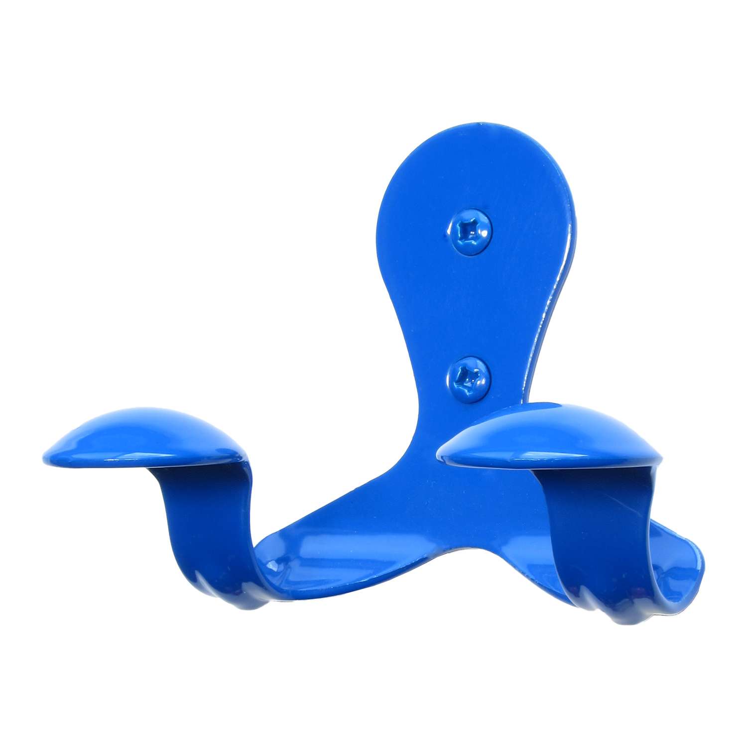 FENIX SmartHook 3.5 in. L Powder Coated Blue Steel Contemporary Double ...