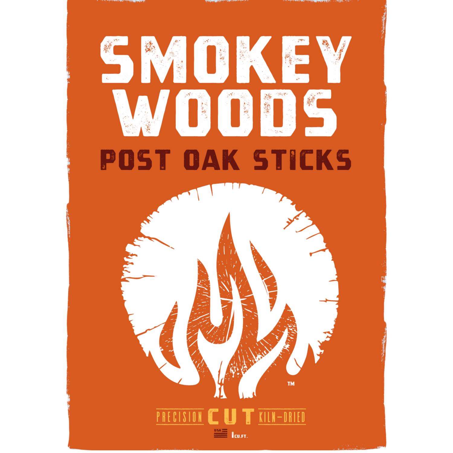 Smokey Woods All Natural Post Oak Cooking Logs 1 cu ft - Ace Hardware