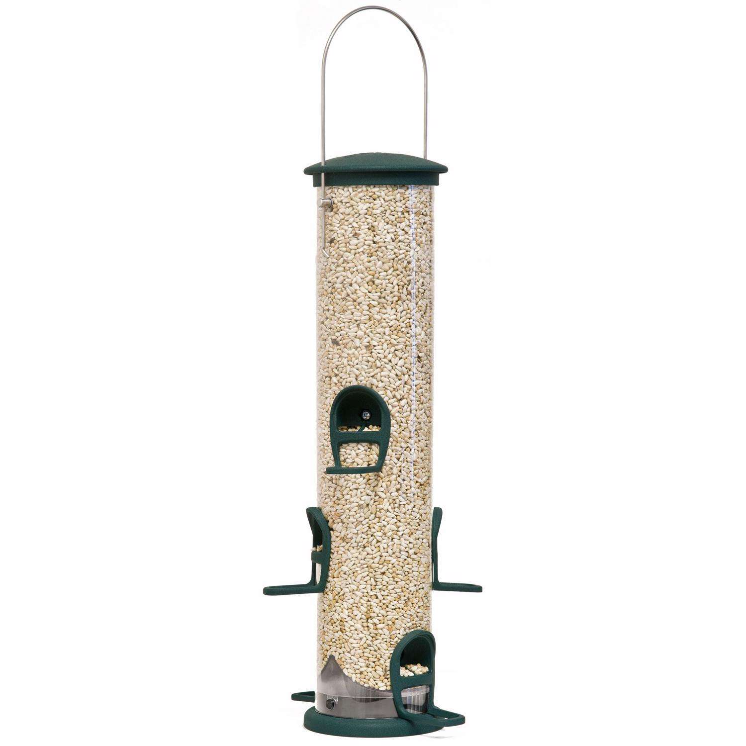 Aspects Aspects Songbird 3.5 qt Polycarbonate Big Tube Bird Feeder 6 ...