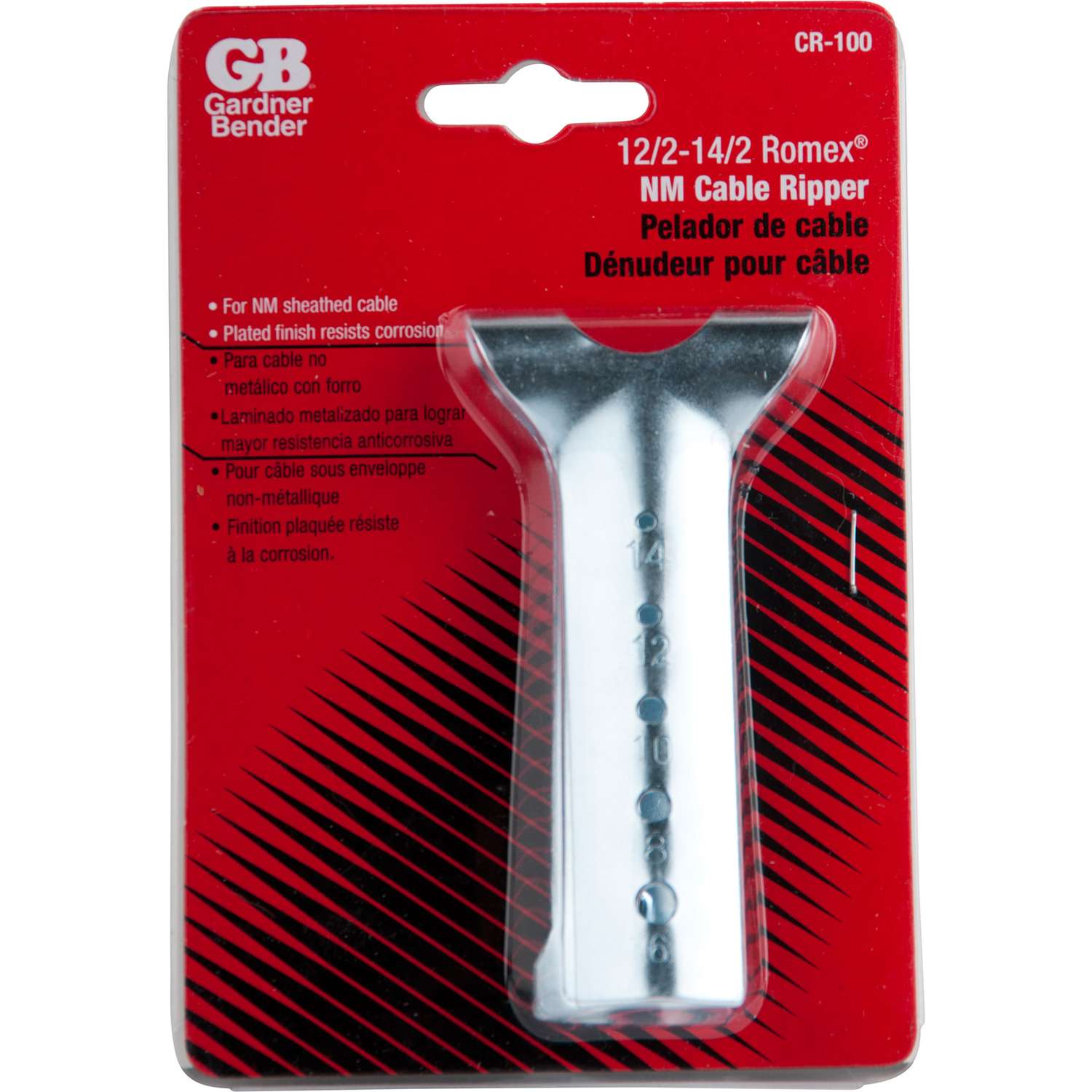 Gardner Bender 6-14 Ga. 4 in. L Cable Ripper - Ace Hardware