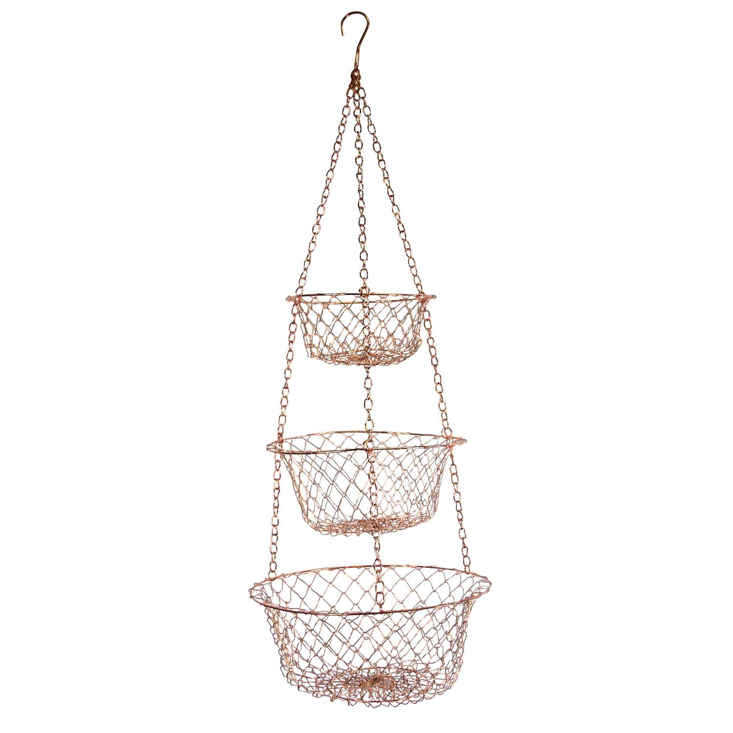 Fox Run Copper Hanging Food Storage Basket 1 pk Mfr# 5211 - Ace Hardware