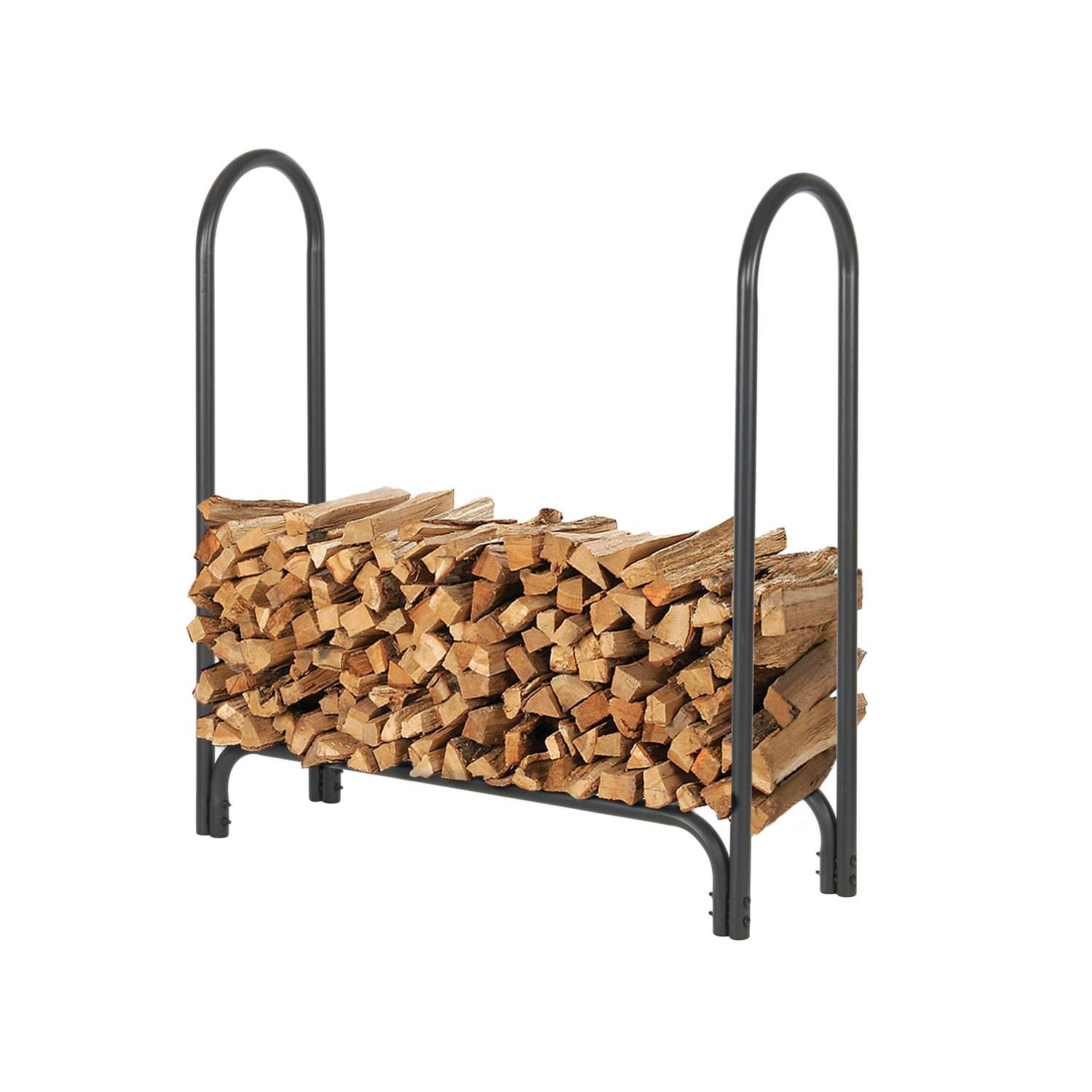 HY-C Shelter Black Powder Coated Steel Log Rack Mfr# SLRM - Ace Hardware