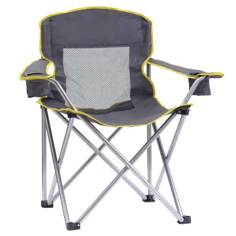 QuikChair Gray Big Gy Folding Quad Chair - Ace Hardware