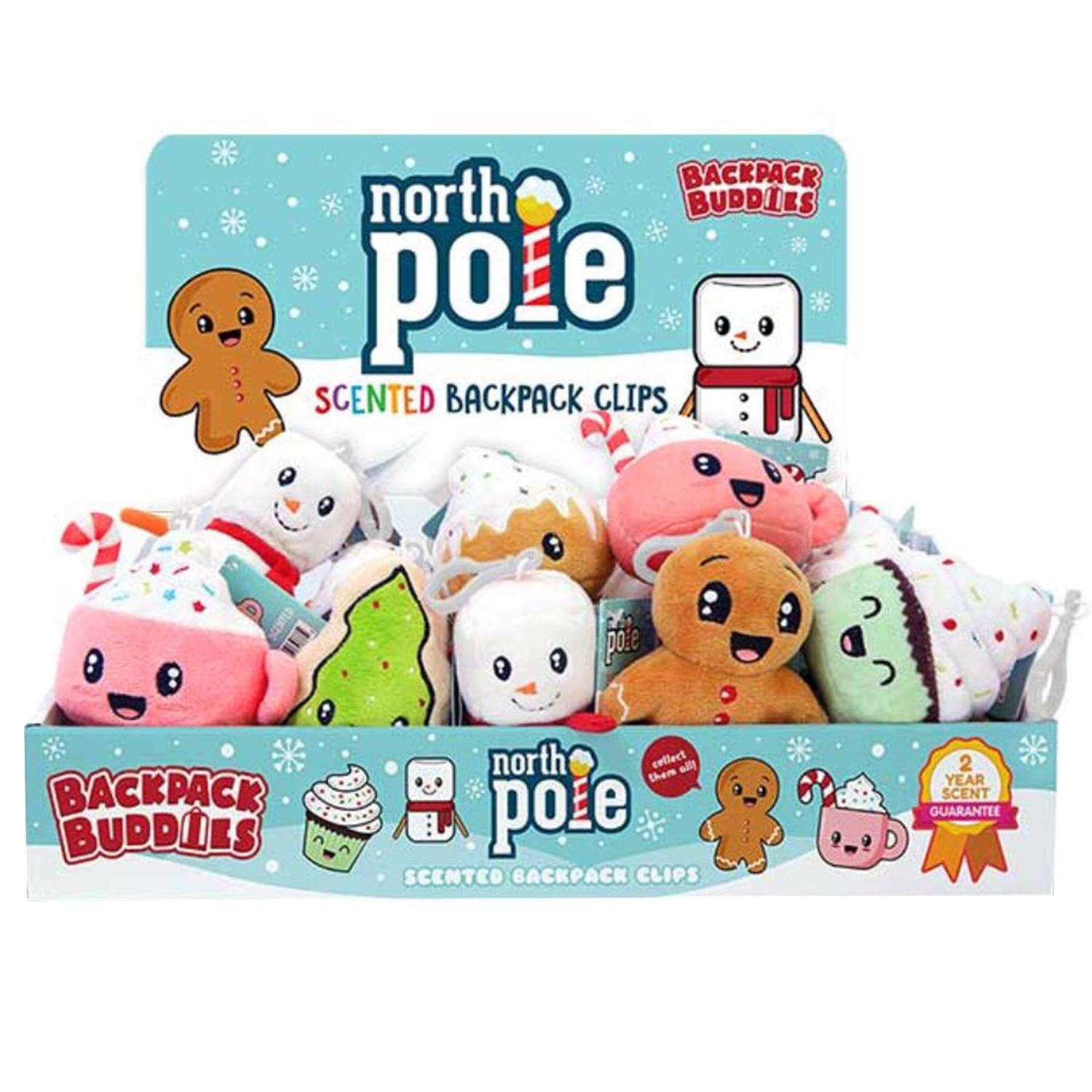 Scentco Backpack Buddies Scented Backpack Clip Plush Assorted 36 pc ...