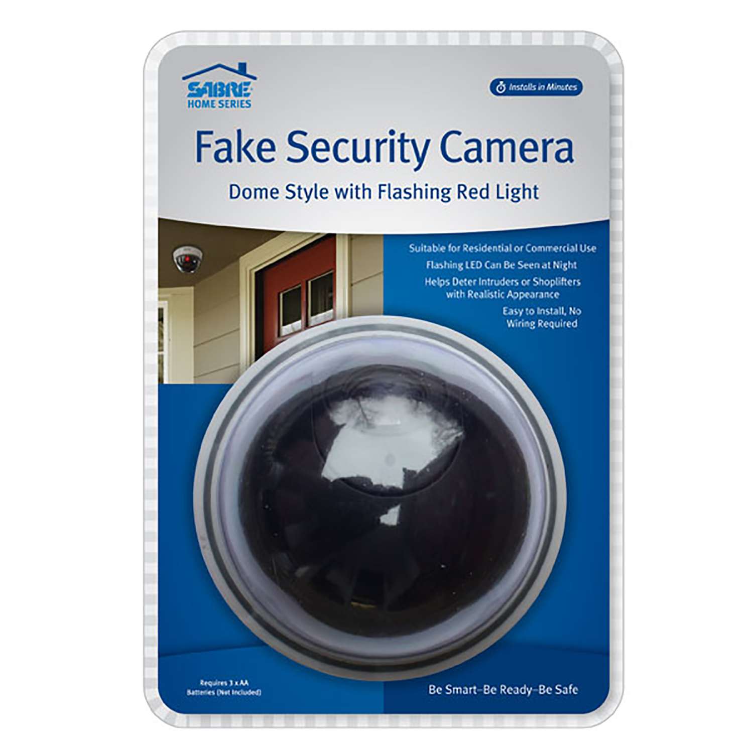Sabre Black Plastic Fake Security Camera - Ace Hardware