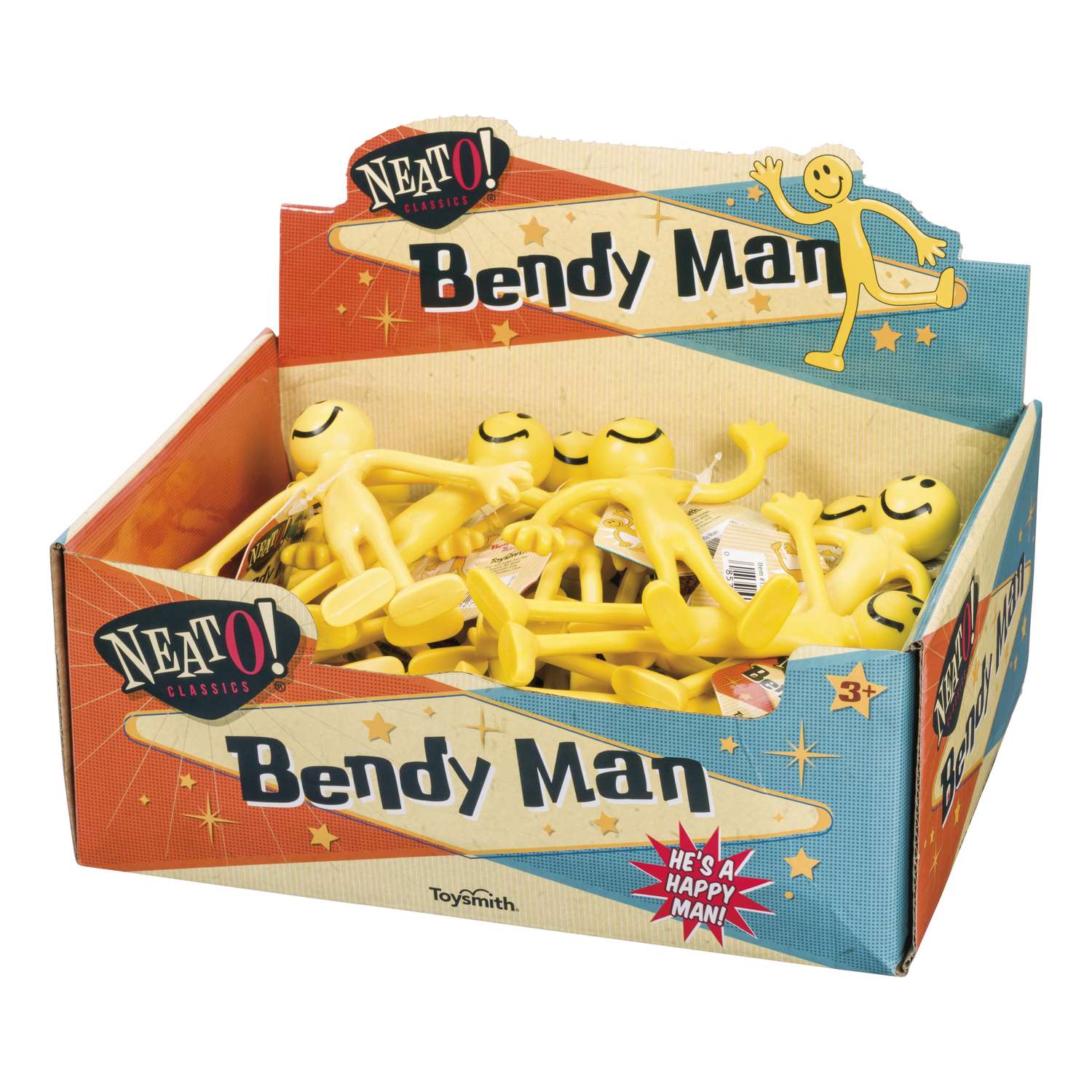 Toysmith Bendy Man Yellow 1 pc Mfr# 1395 - Ace Hardware