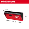 Milwaukee PACKOUT SHOP STORAGE Garage Organizer Magnetic Power Tool ...
