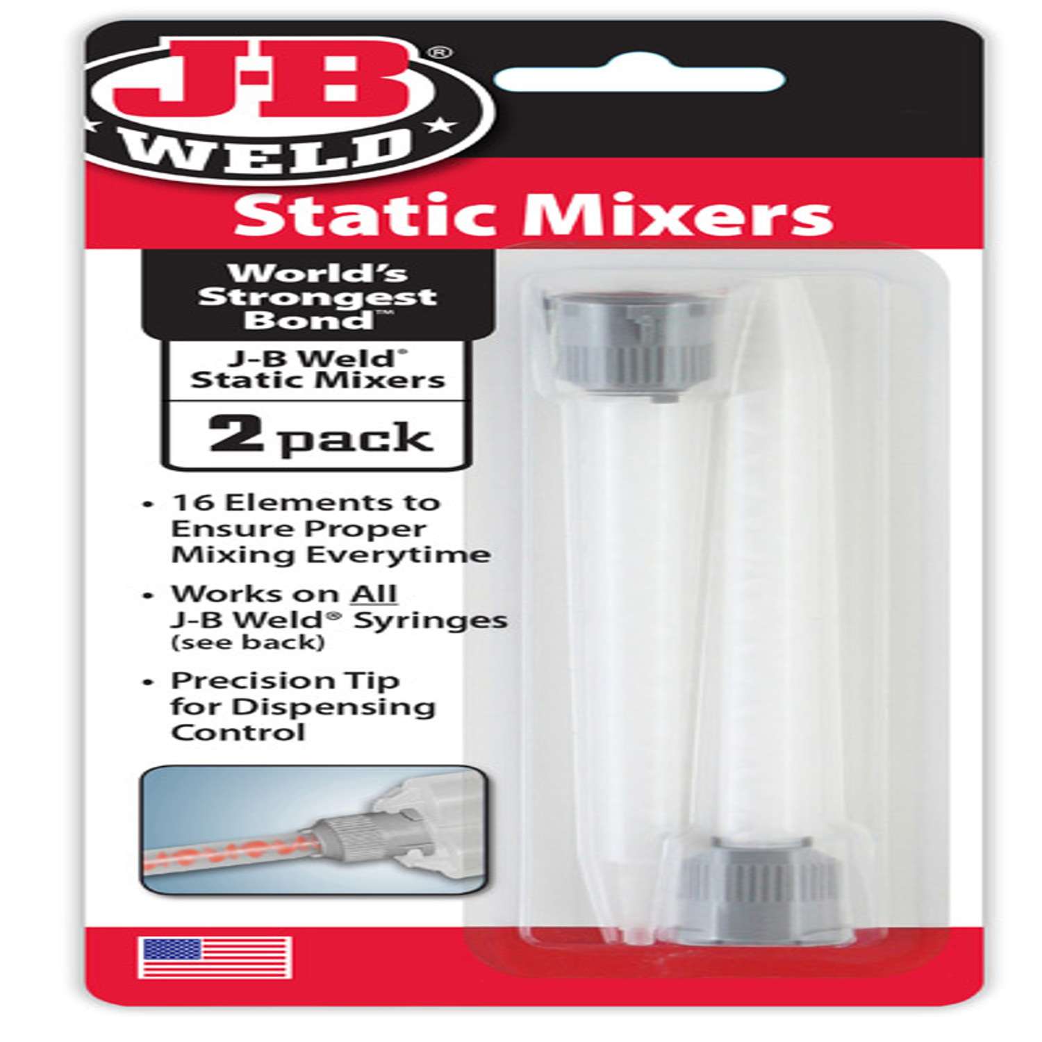 J-B Weld High Strength Epoxy Mixing Nozzle 2 pk - Ace Hardware