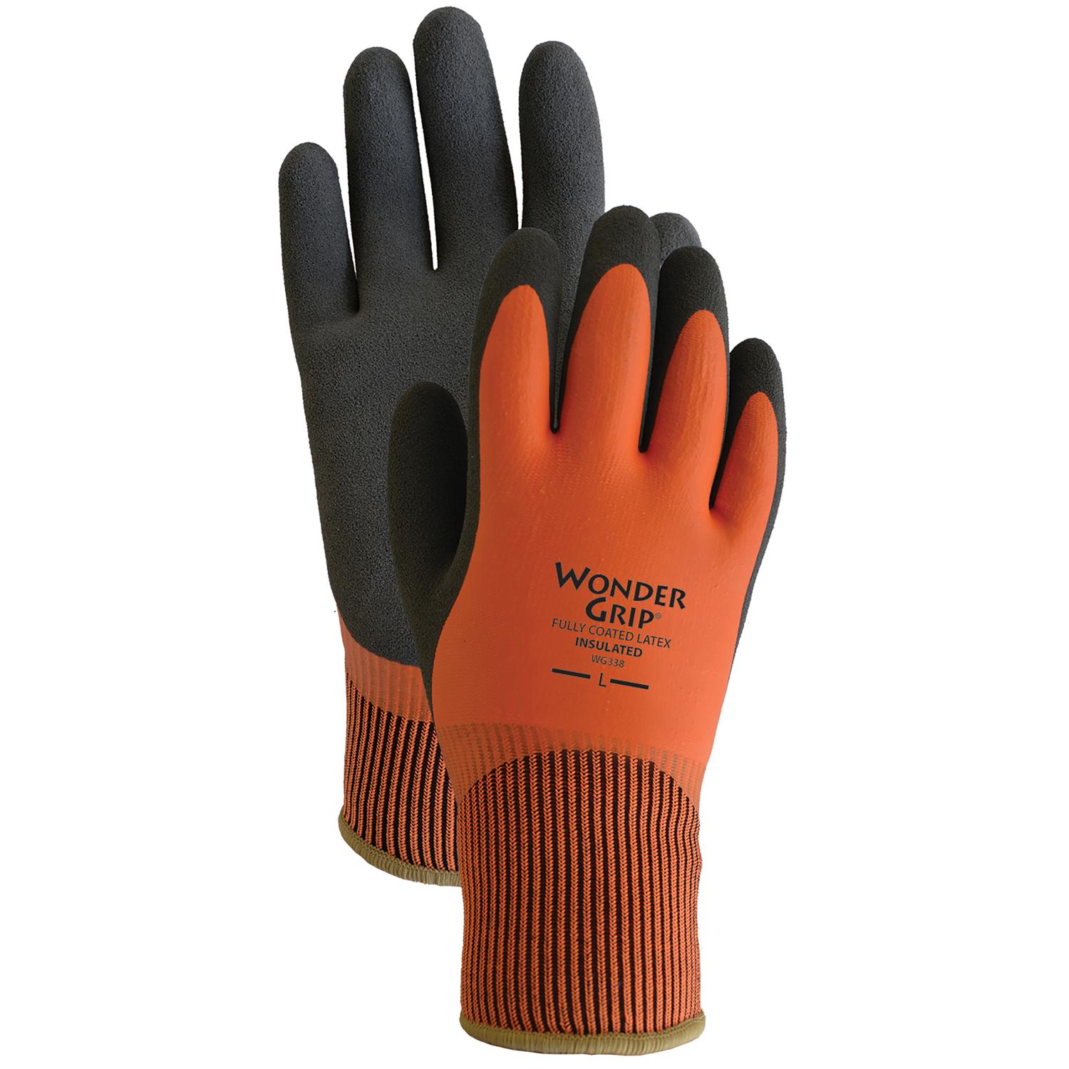 Bellingham Wonder Grip Liquidproof Thermal Gloves Black/Orange L 1 pair ...