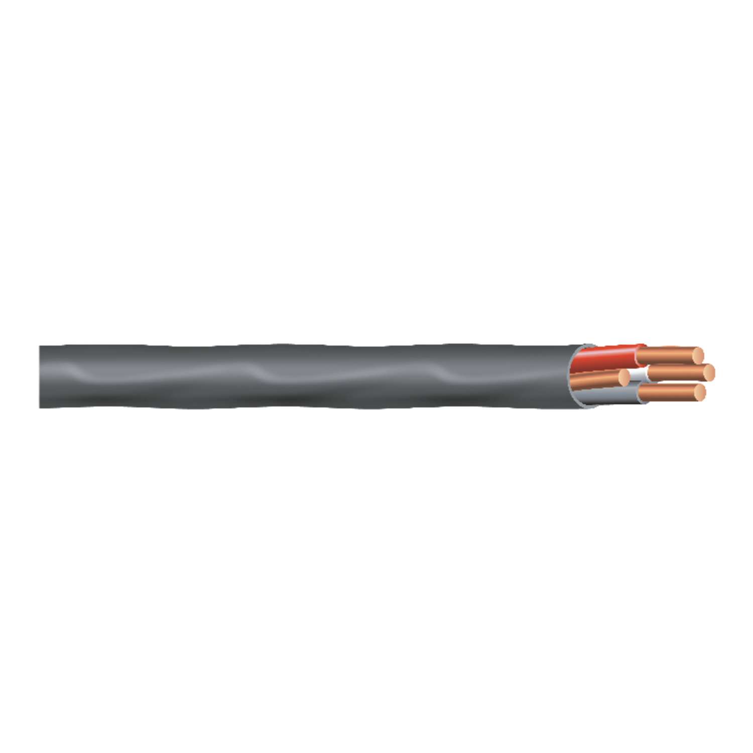 Southwire 25 ft. 8/3 Stranded Romex Type NM-B WG Non-Metallic Wire ...
