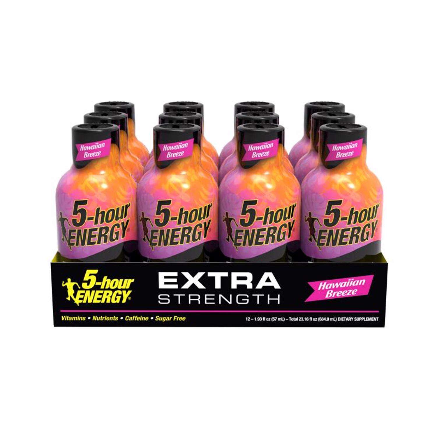 5-hour Energy Extra Strength Sugar Free Hawaiian Breeze Energy Shot 1.93 oz - Ace Hardware