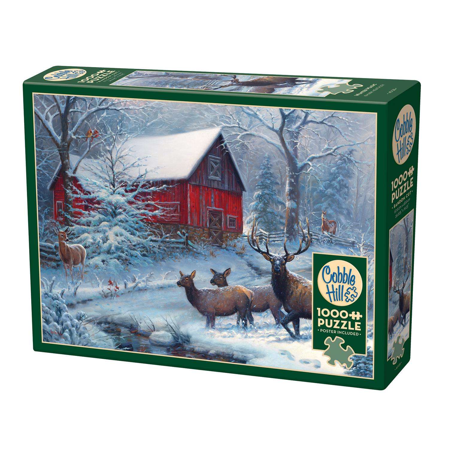 Cobble Hill Winter Magic Jigsaw Puzzle Cardboard 1000 pc - Ace Hardware