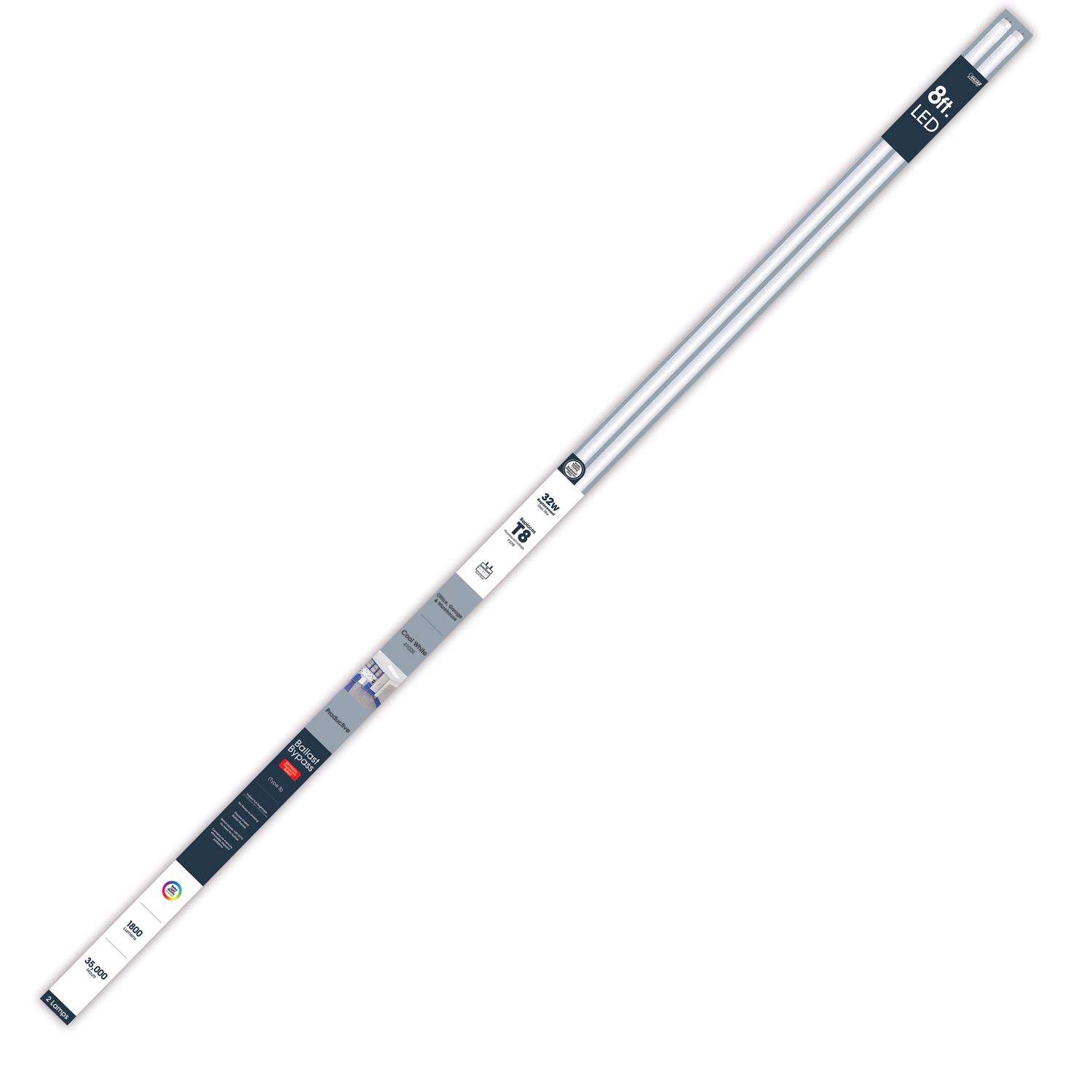 Feit Electric Fluorescent Cool White 96 in. Single Pin T8 Ballast ...