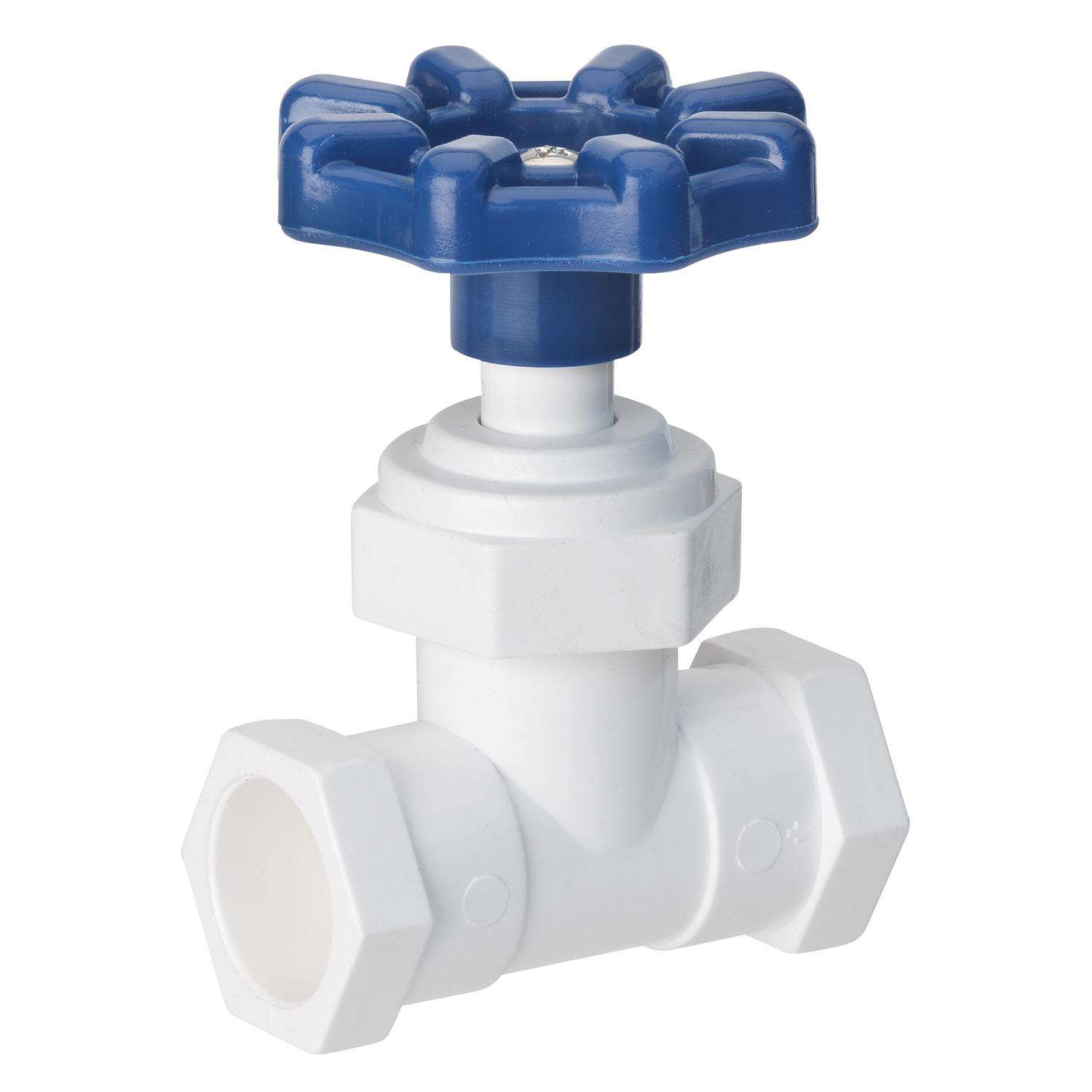 Homewerks 1/2 in. 1/2 in. PVC Stop Valve - Ace Hardware
