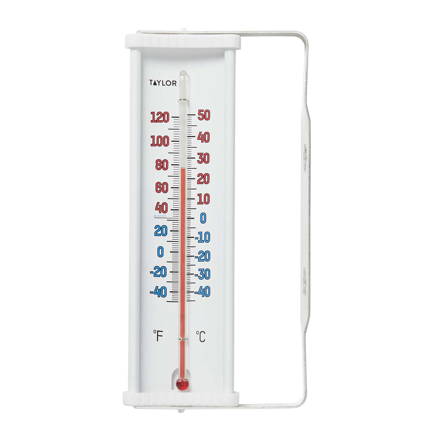Taylor Tube Thermometer Plastic White - Ace Hardware