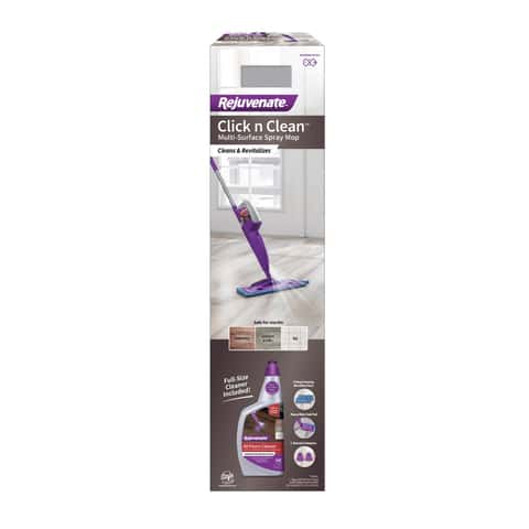 Rejuvenate Click n Clean 16 in. W Flat Mop Kit - Ace Hardware
