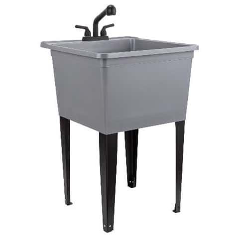 Tehila 22.875 in. W X 24.7 in. D Freestanding Thermoplastic Utility ...