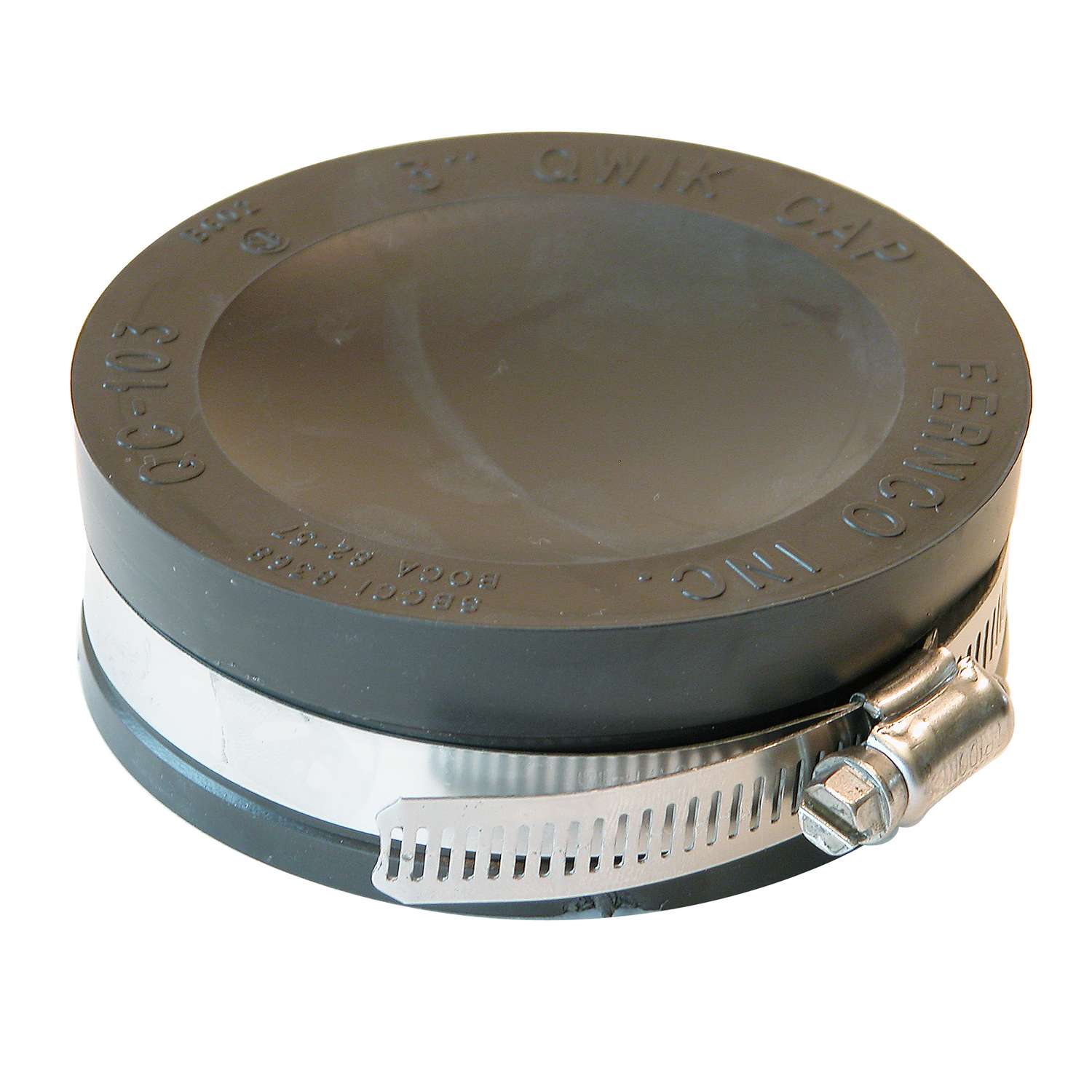 Fernco Schedule 40 3 in. Hub T Hub PVC Drain Cap - Ace Hardware