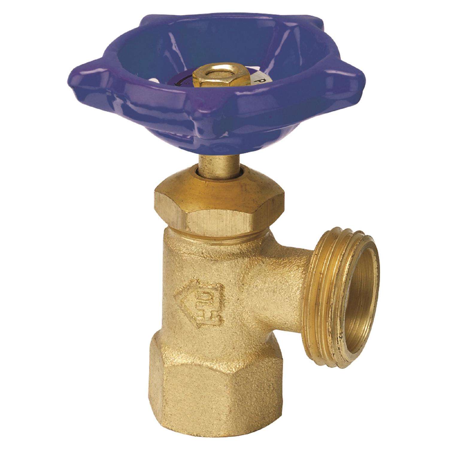 Homewerks 1/2 in. FIP X 3/4 in. MHT Brass Boiler Drain - Ace Hardware