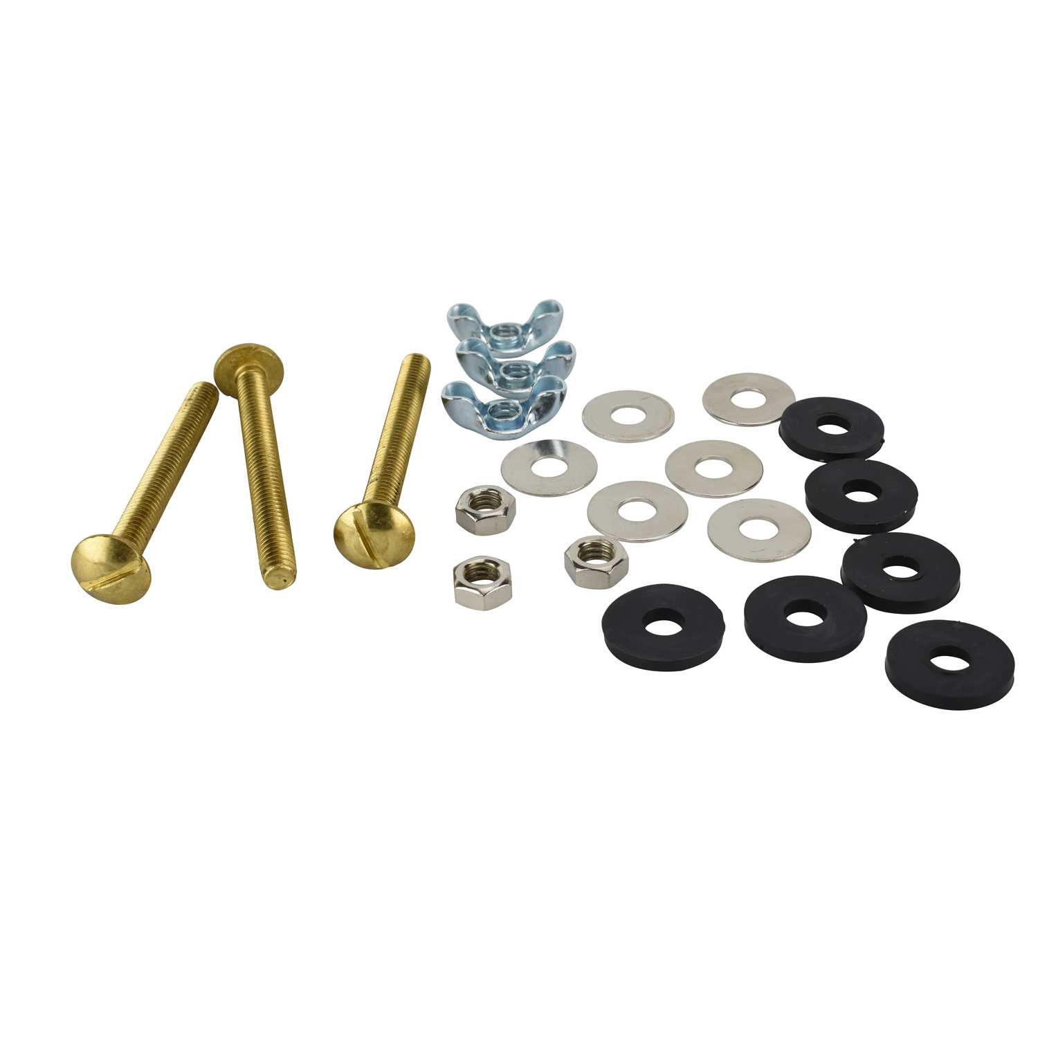 Ace Tank to Bowl Bolts Brass - Ace Hardware