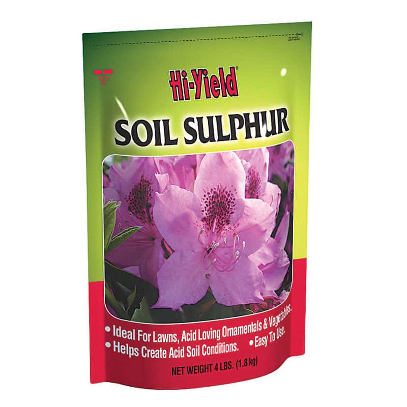 Hi-Yield Soil Sulphur 200 sq ft 4 lb - Ace Hardware