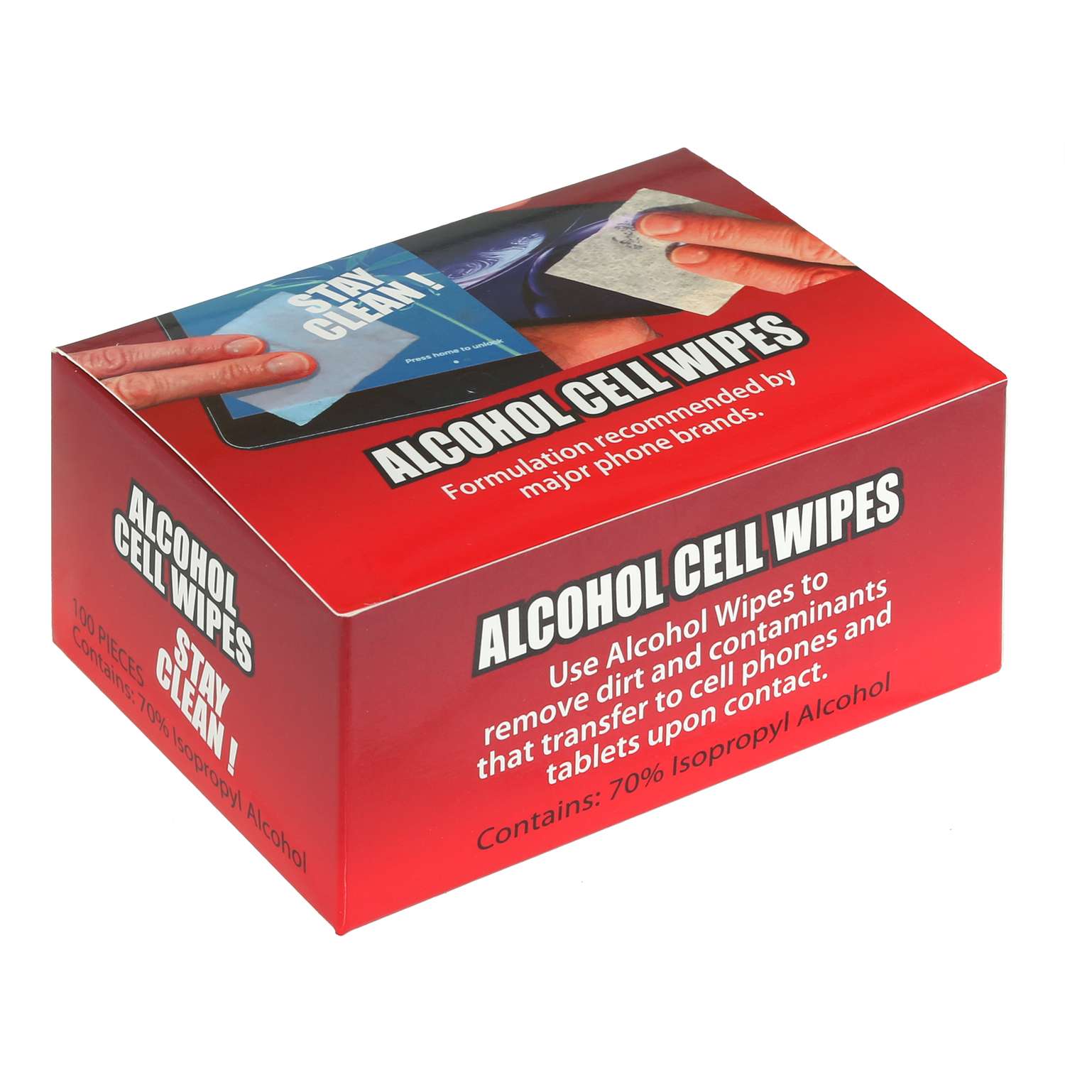 RiteSize Fiber Blend Alcohol Wipes 2 in. W X 2 in. L 100 pk Mfr# ACW100 ...