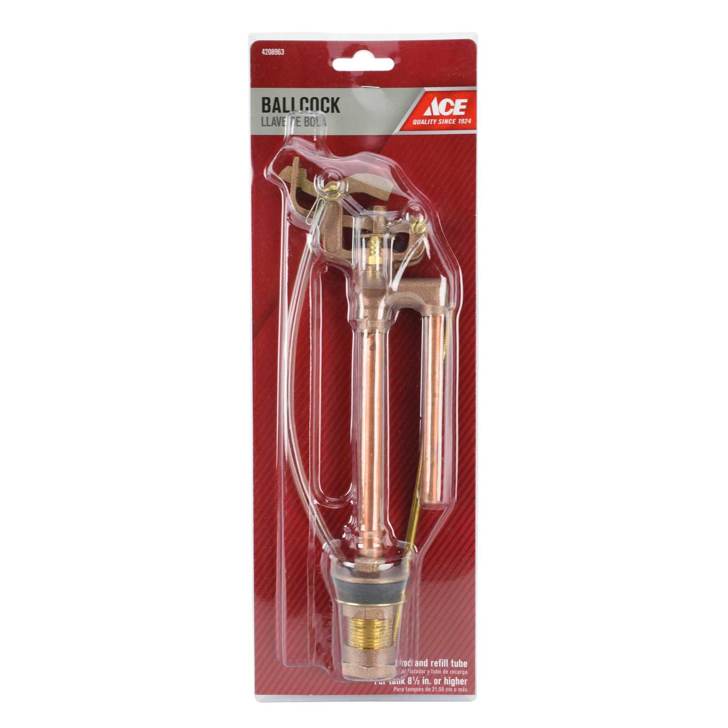 Ace Ballcock Brass - Ace Hardware
