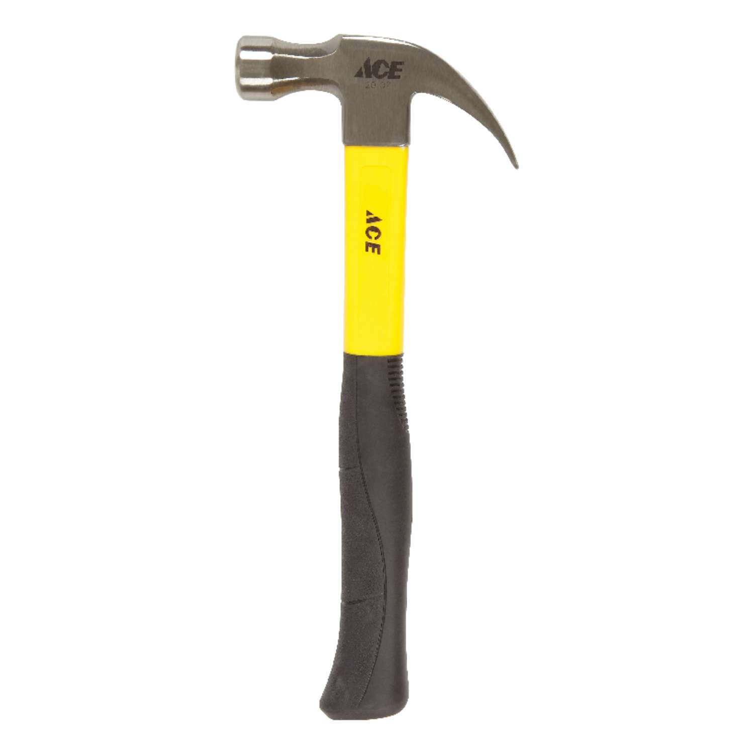 Ace 20 oz. Smooth Face Claw Hammer Fiberglass Handle - Ace Hardware