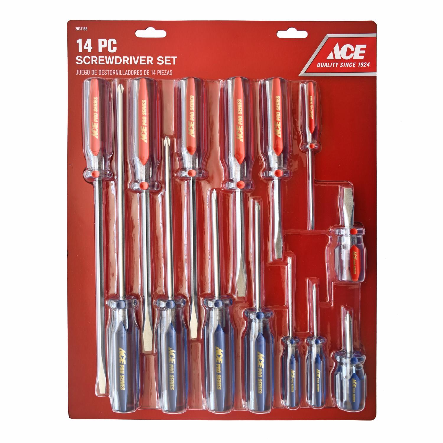 Ace Screwdriver Set 14 pc Mfr# HMSS2303 - Ace Hardware