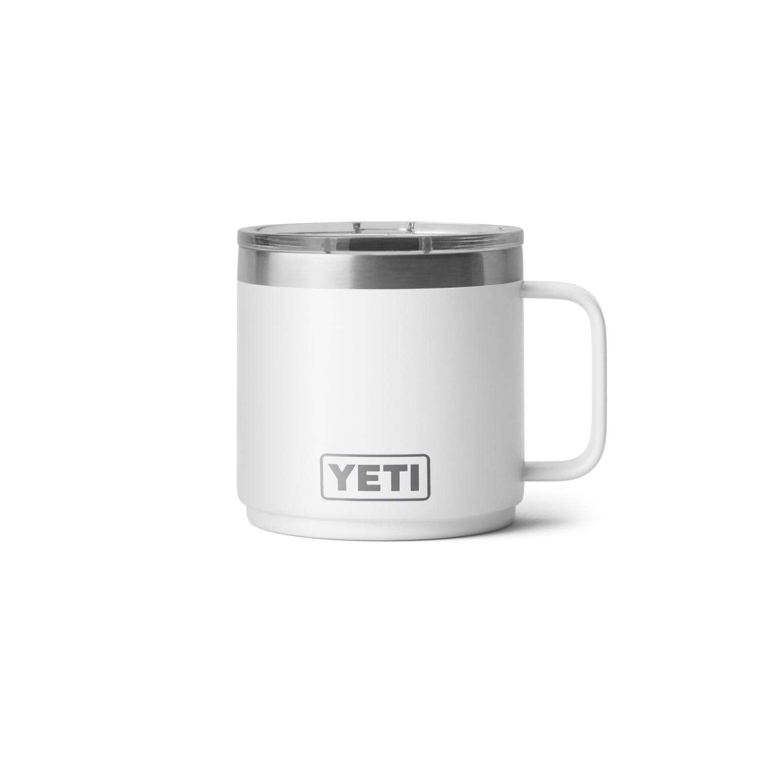 YETI Rambler 14 oz White BPA Free Mug with MagSlider Lid - Ace Hardware