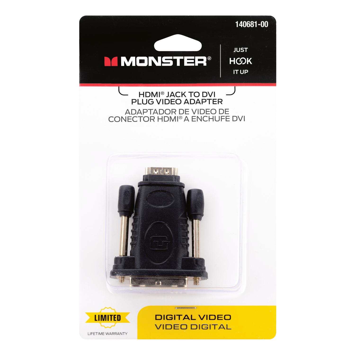 Monster Just Hook It Up HDMI Adapter 1 pk Mfr# 140681-00 - Ace Hardware