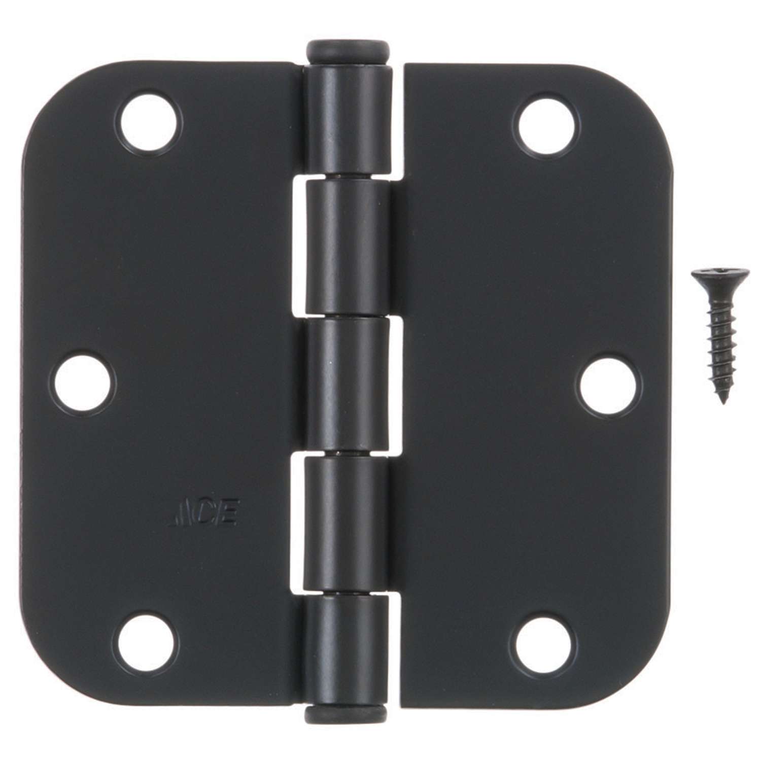Ace 3-1/2 in. L Black Residential Door Hinge 3 pk - Ace Hardware