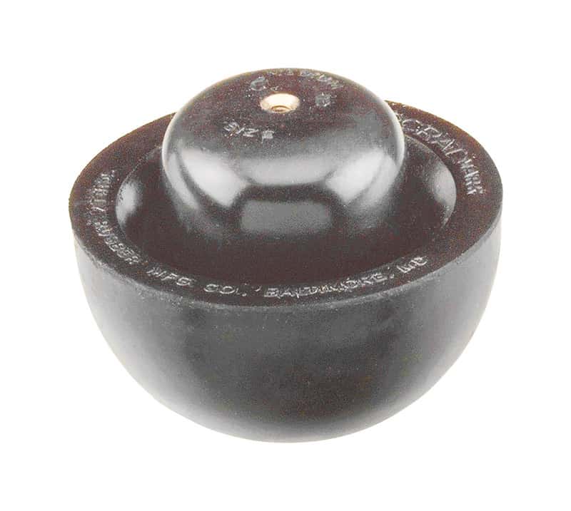 Plumb Pak Tank Ball Black Rubber For Eljer - Ace Hardware