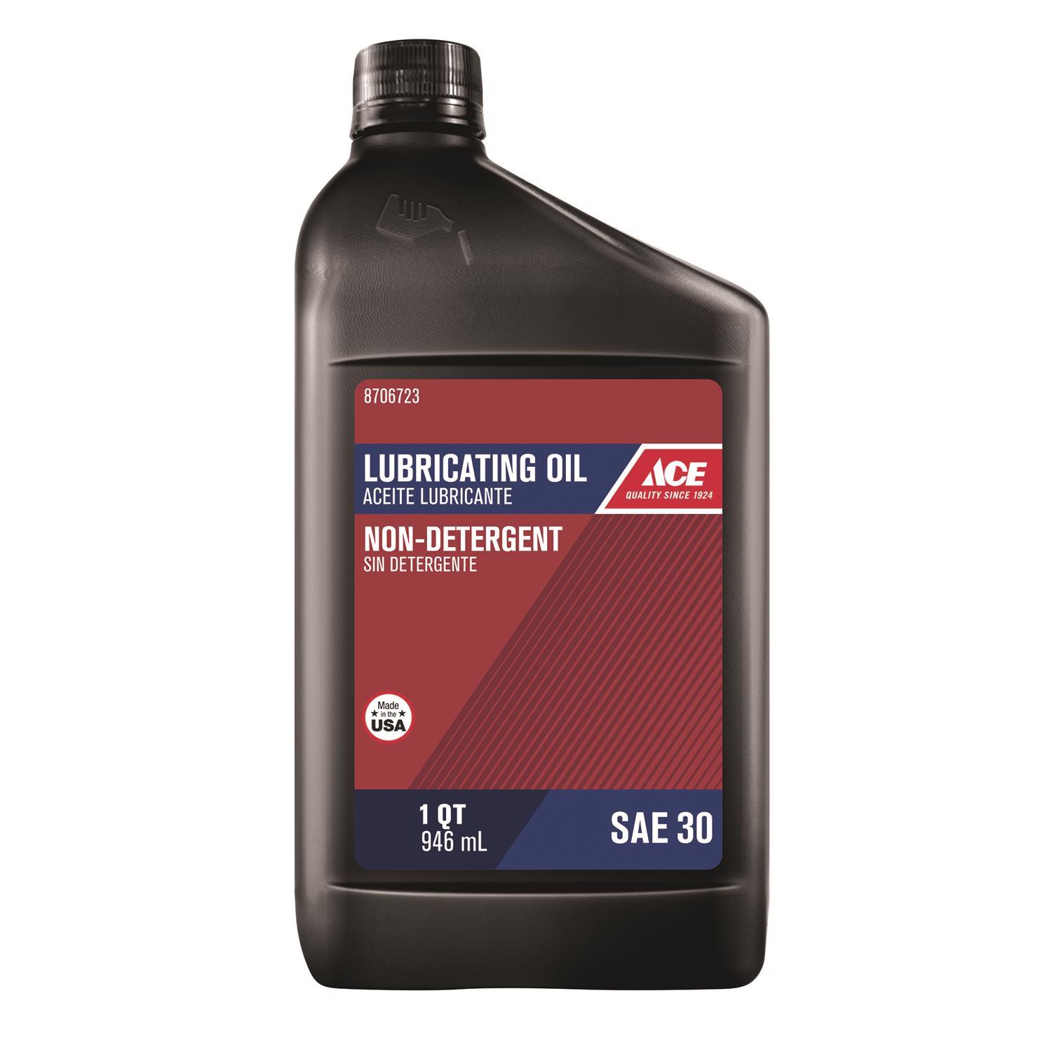Ace SAE 30 4 Cycle Non Detergent Motor Oil 1 qt 1 pk Mfr AH0130P6 Ace Hardware