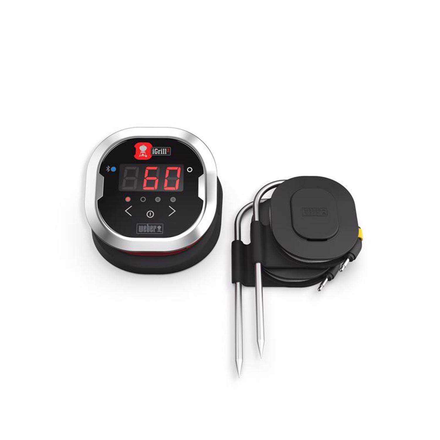 Weber iGrill 2 Digital Bluetooth Enabled Grill/Meat Thermometer - Ace ...