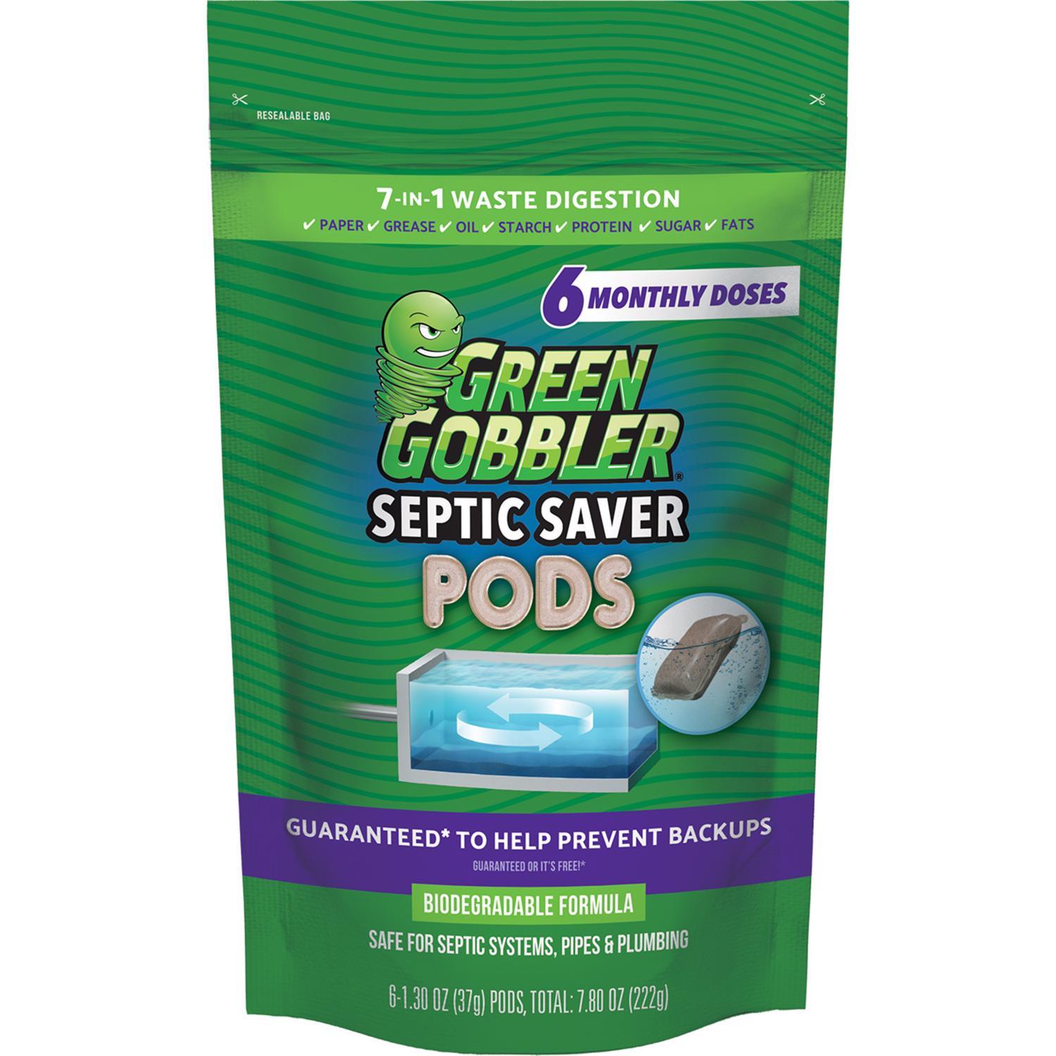 Green Gobbler Tablet Septic System Cleaner 6 ct Mfr# G0017F - Ace Hardware