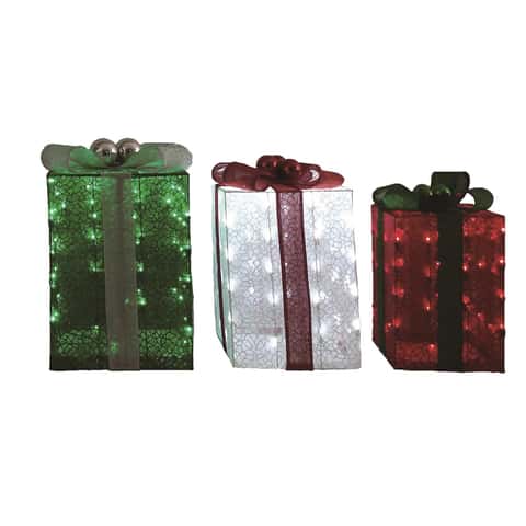 Celebrations Gift Boxes 19.5 in. Yard Decor Mfr# DH102406 - Ace Hardware