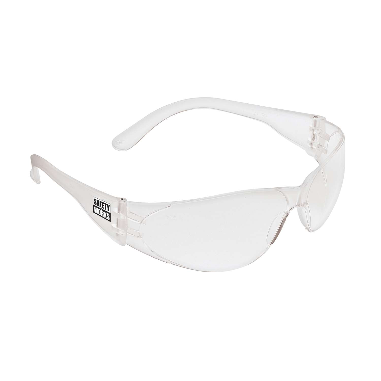 Safety Works Checklite Safety Glasses Clear Lens Clear Frame 1 pc - Ace ...