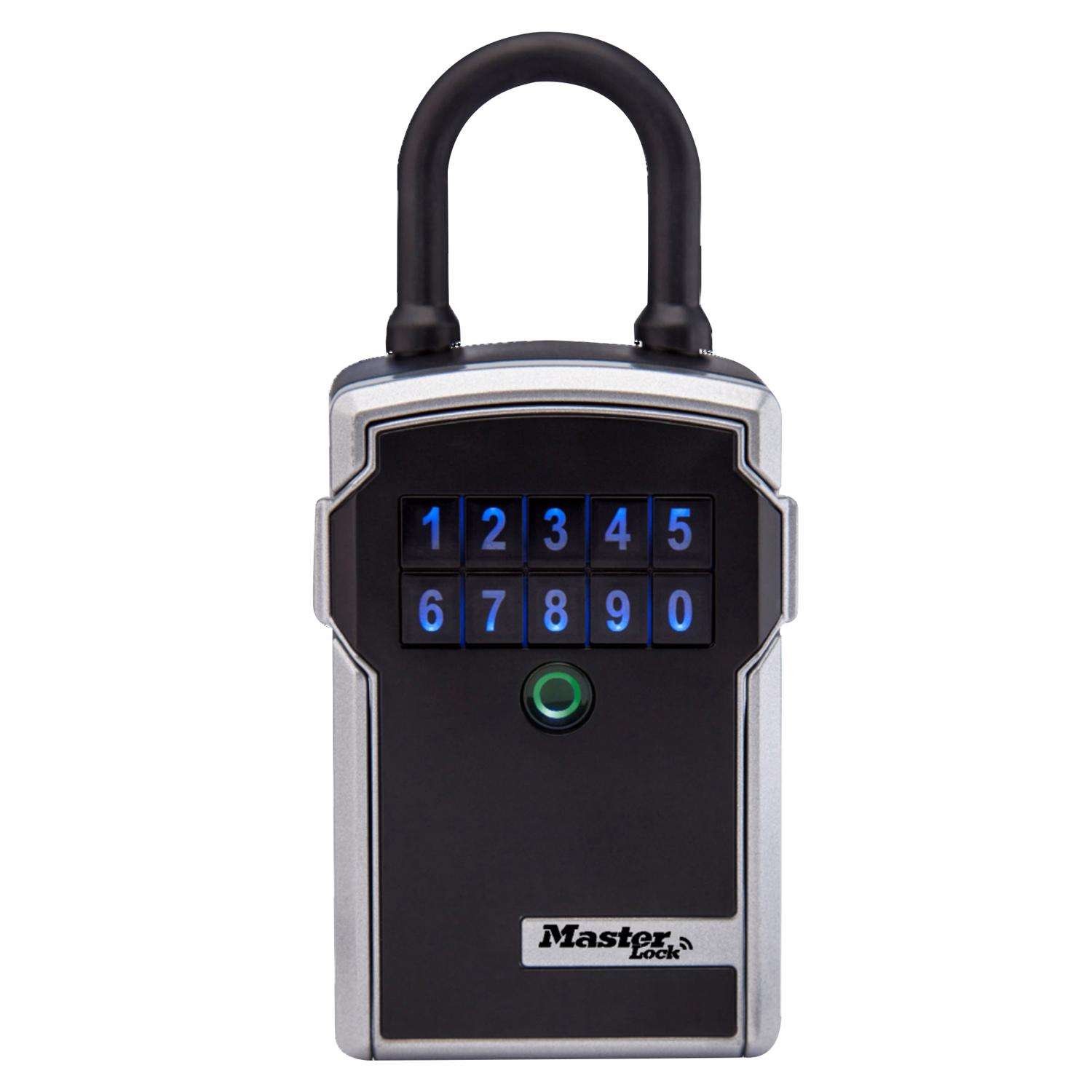 Master Lock 7-13/64 in. H X 3-1/4 in. W X 2-5/16 in. L Metal Resettable ...