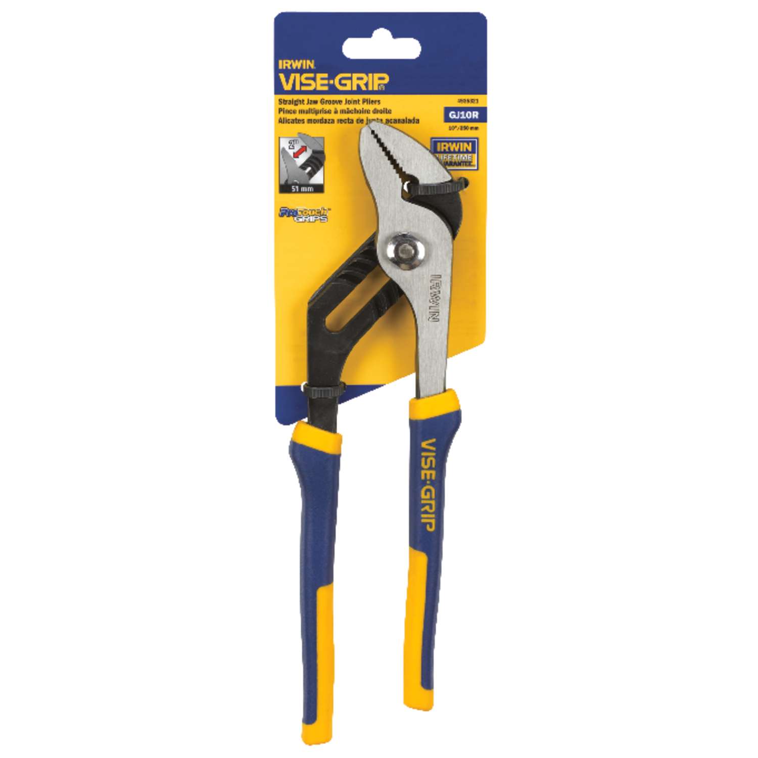 Irwin Vise-Grip 10 in. Nickel Chrome Steel Tongue and Groove Pliers ...