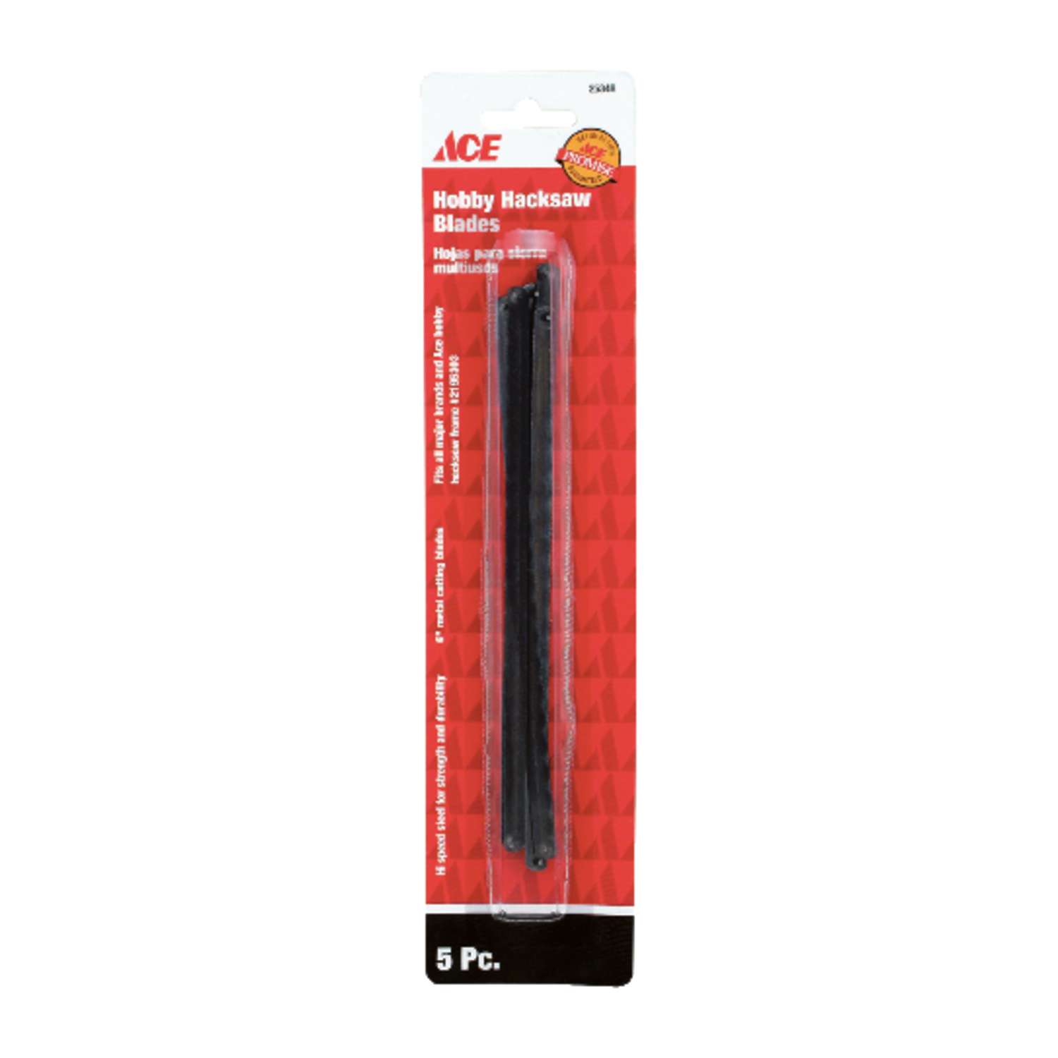 Ace 6 in. Bi-Metal Hobby Hacksaw Blade 5 pk - Ace Hardware