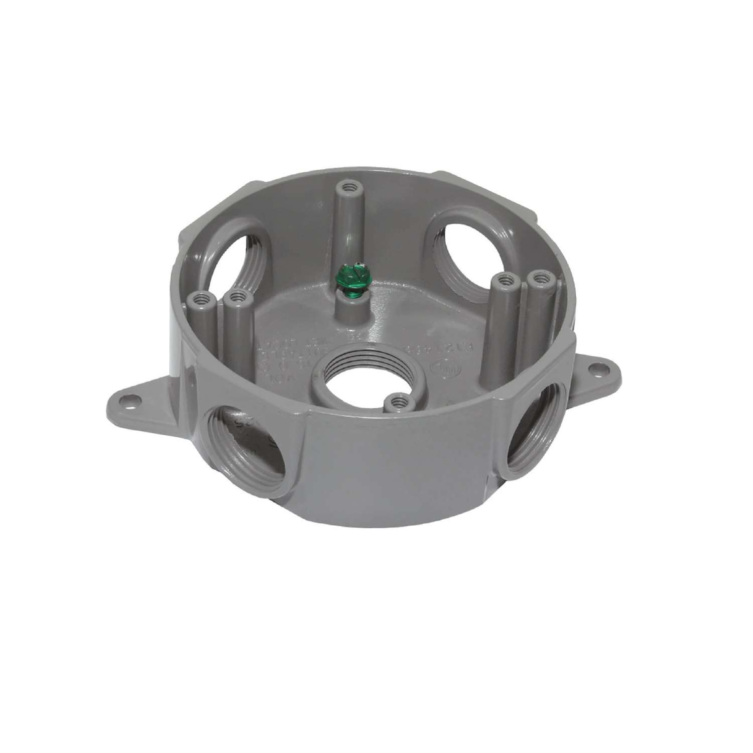 Sigma Engineered Solutions New Work 16 cu in Round Metal Weatherproof ...