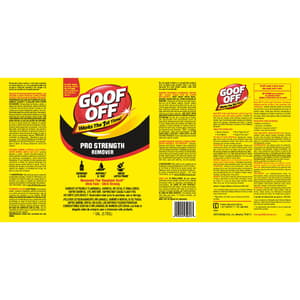 Goof Off Pro Strength Liquid Remover 1 gal. - Ace Hardware