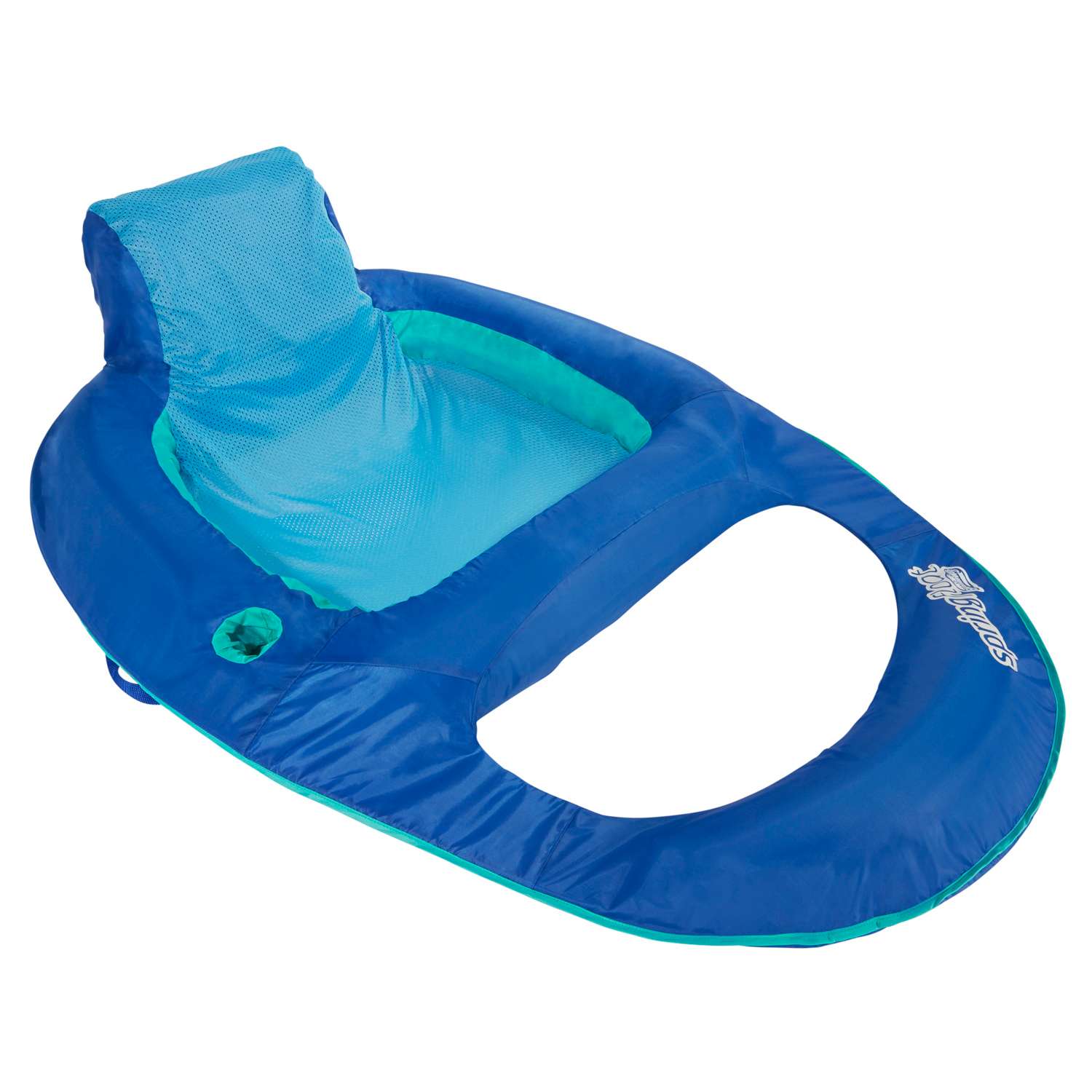 SwimWays Blue Fabric/Mesh Inflatable Recliner Pool Float - Ace Hardware