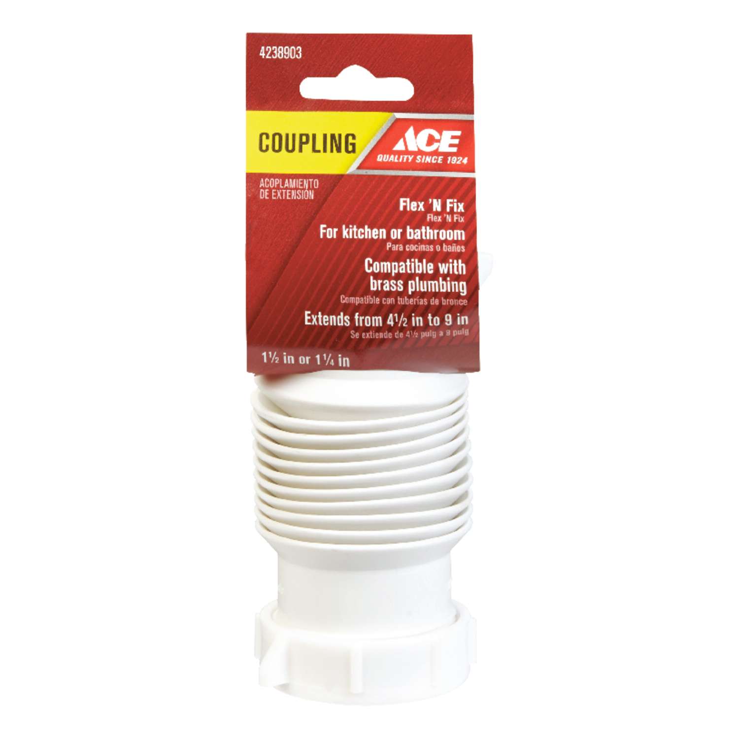 Ace 1 1/2 Or 1 1/4 in. D PVC Coupling - Ace Hardware