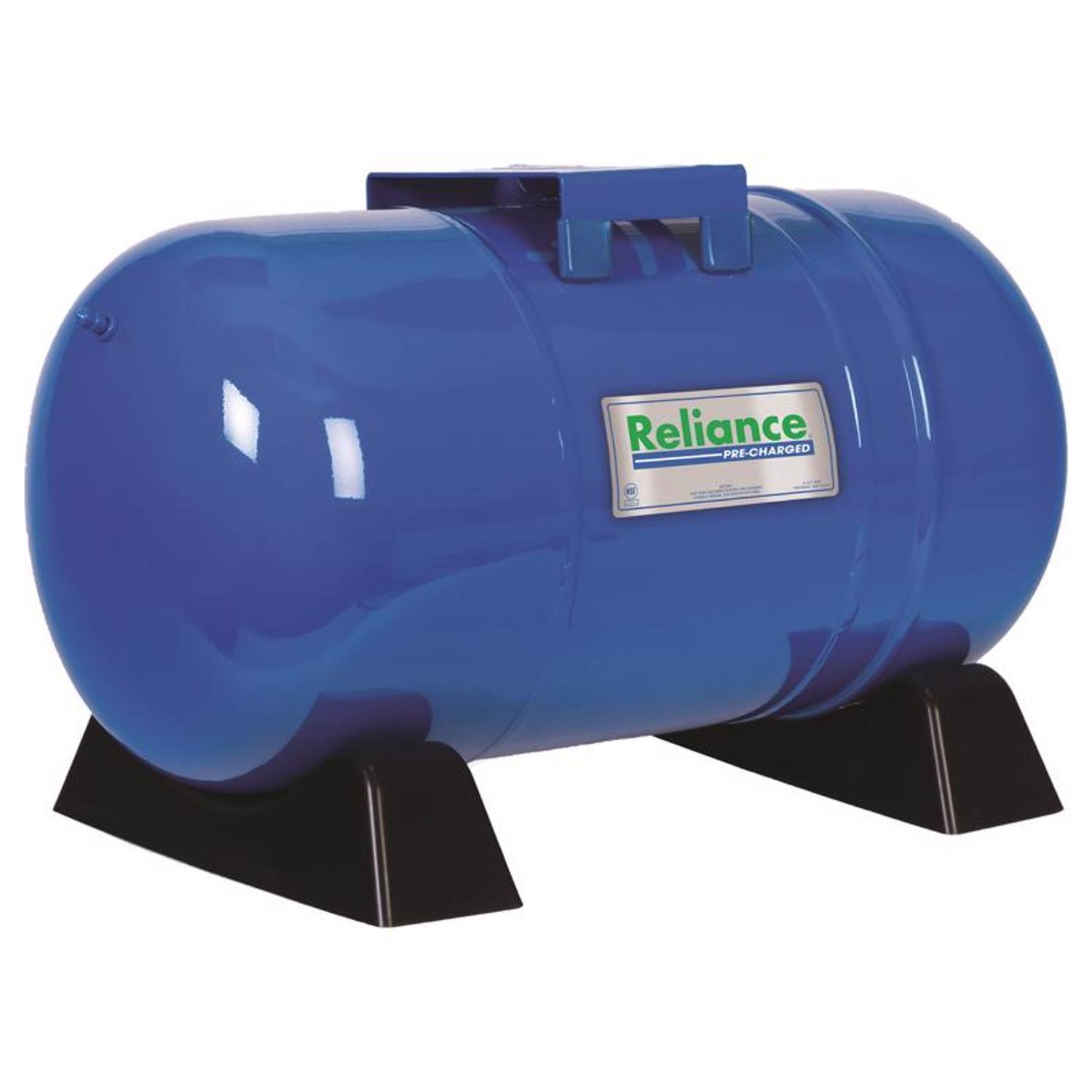 Reliance Water Systems 20 gal Pre-Charged Horizontal Well Tank Mfr ...