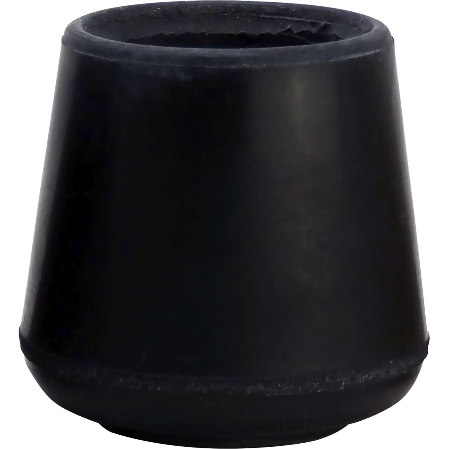 Shepherd Hardware Rubber Leg Tip Black Round 7/8 in. W 1 pk - Ace Hardware