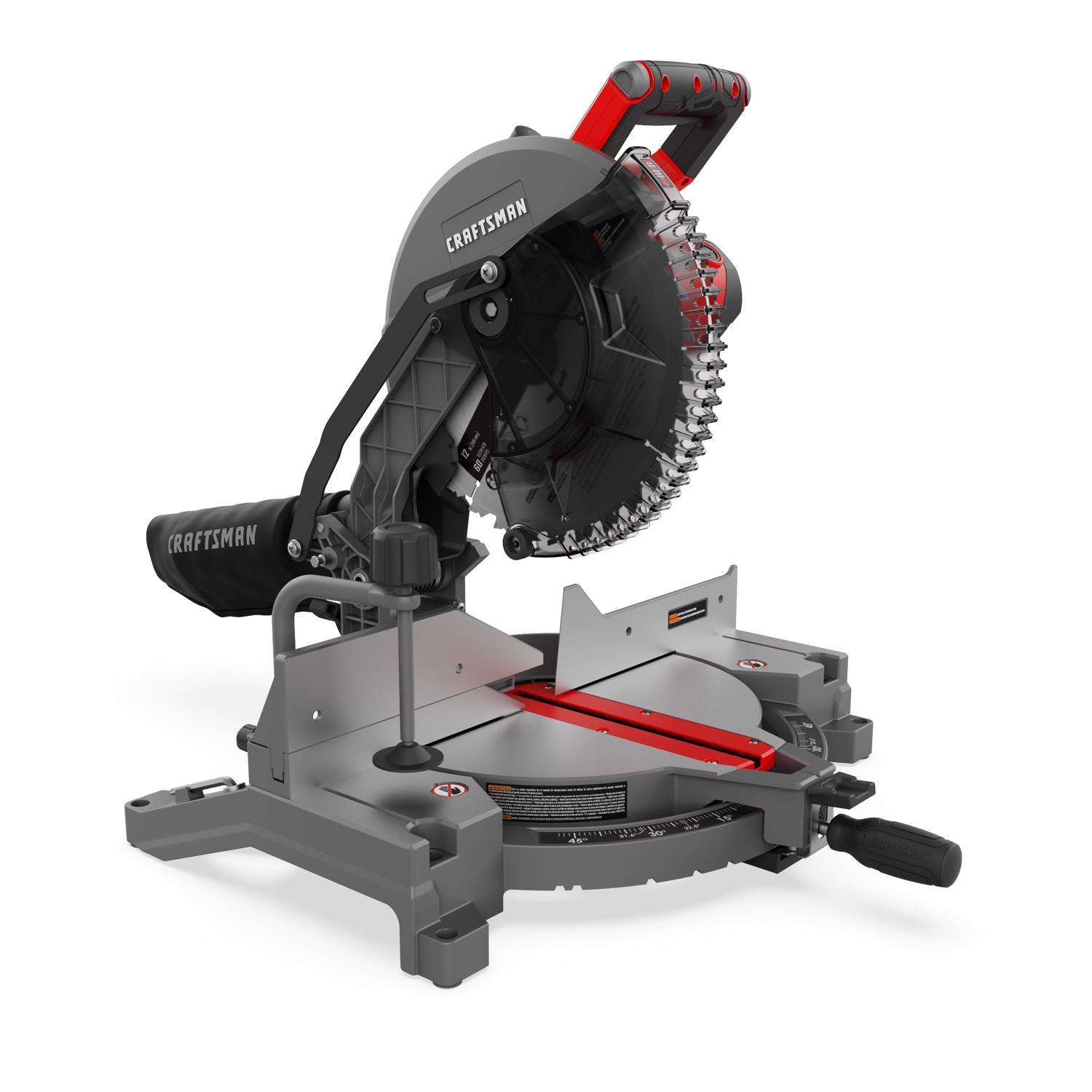 Craftsman 15 amps 12 in. Corded Compound Miter Saw Mfr CMXEMAX69434503 Ace Hardware