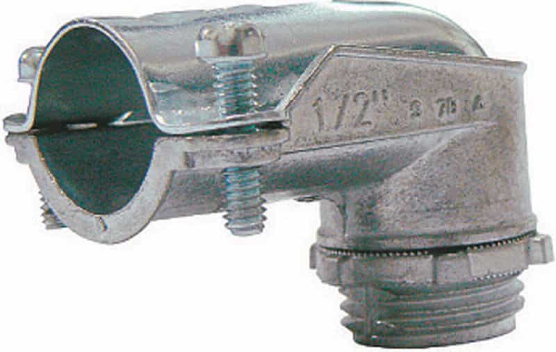 Sigma Electric ProConnex 3/8 in. Dia. Die-Cast Zinc Flex Angle ...